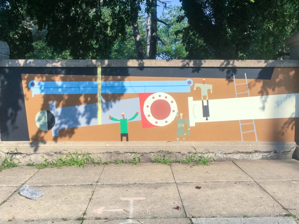 DPW Every Day Mural – Auchentoroly Terrace